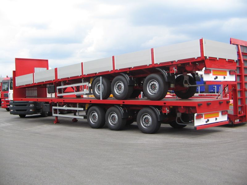 Platform semi-trailers - ES-GE Nutzfahrzeuge GmbH