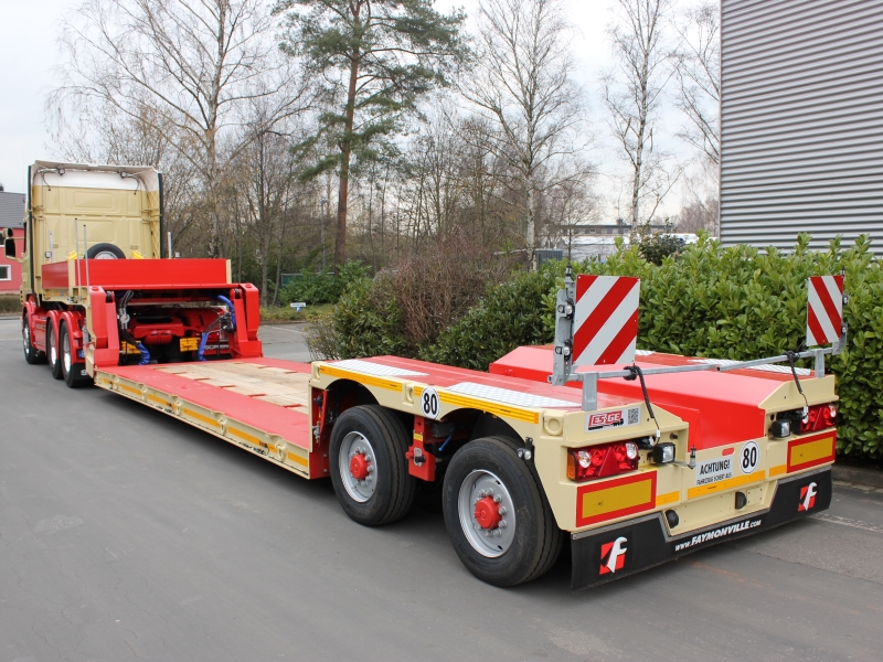 Low loader semi-trailers - ES-GE Nutzfahrzeuge GmbH