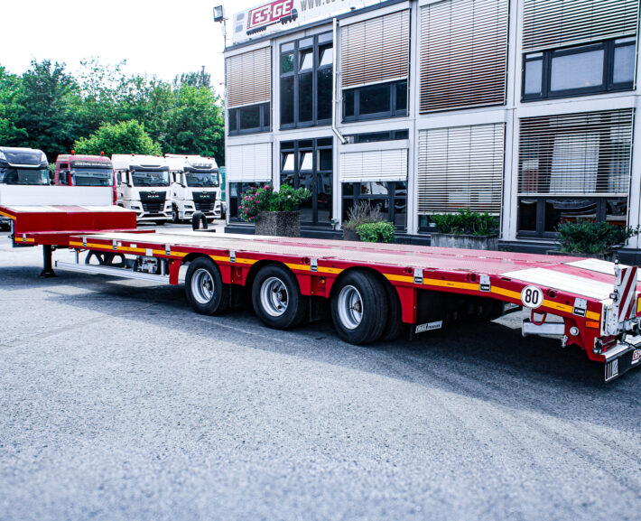 Low loader semi-trailers - ES-GE Nutzfahrzeuge GmbH